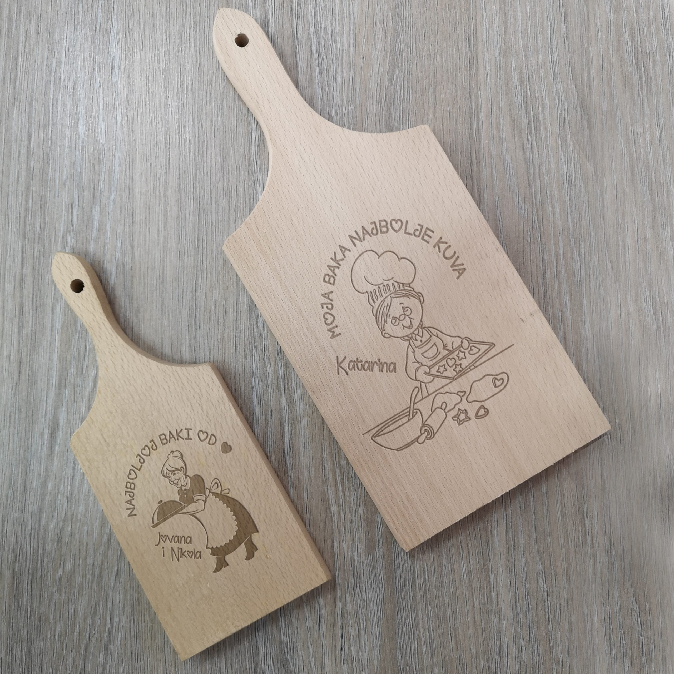Daska za sječenje sa gravurom - Doxy GiftShop