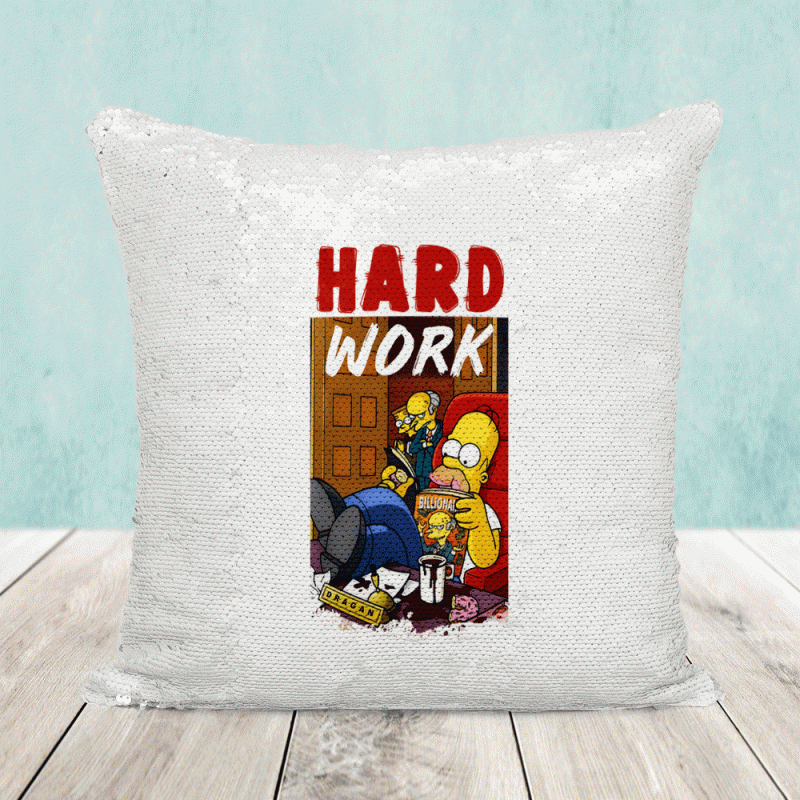 Hard work - Jastuk magični - Doxy GiftShop